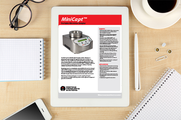MiniCapt® - Mobile Microbial Air Sampler