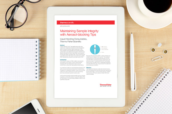 Whitepaper: Maintaining sample integrity with aerosol-blocking tips